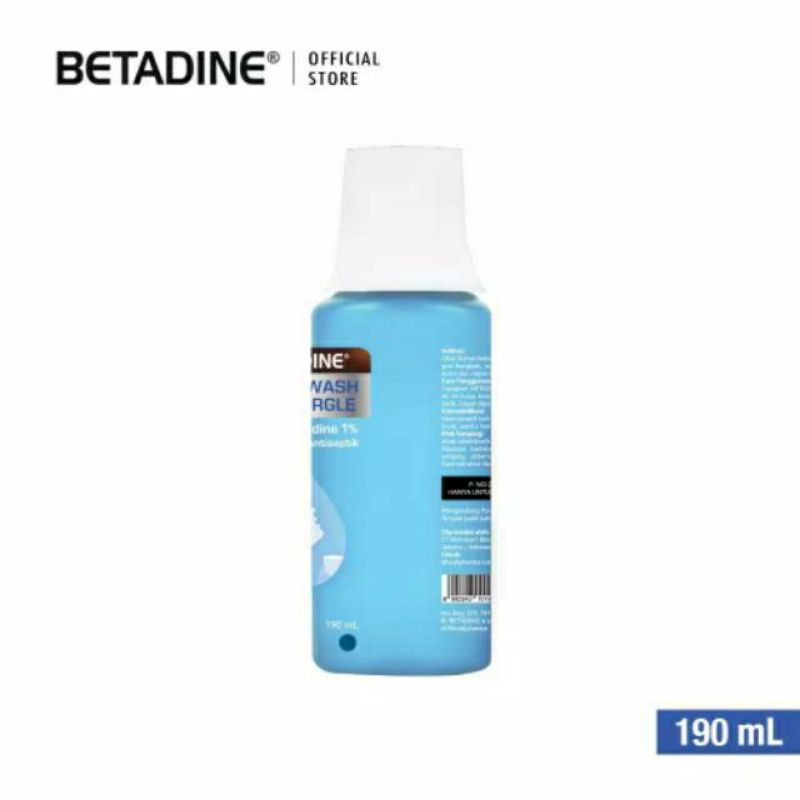Jual betadine kumur 100/190ml | Shopee Indonesia