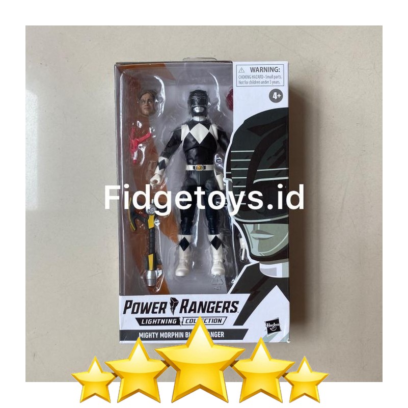 Jual Hasbro Power Ranger Lightning Collection Mighty Morphin Black ...