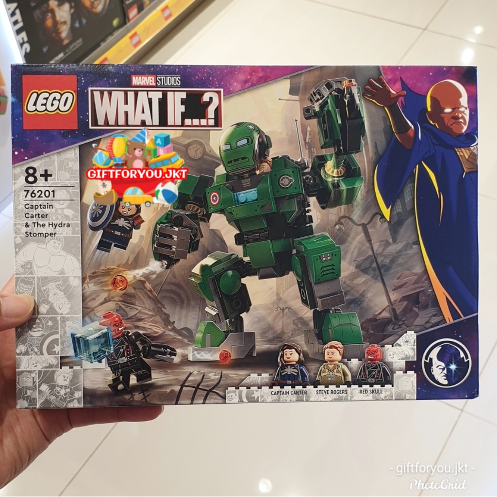 Jual Lego Marvel 76201 Captain Carter & The Hydra Stomper Mainan Bricks ...
