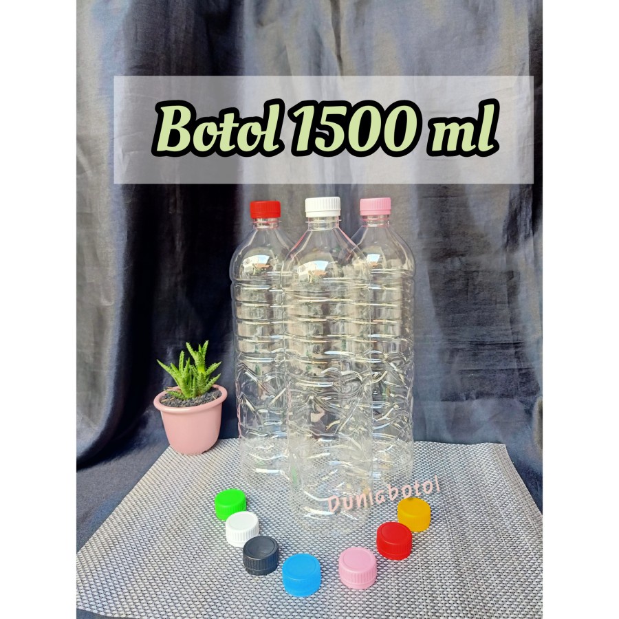 Jual BOTOL MURAH Botol Plastik 1500 ml / 1,5 liter (per ball) | Shopee ...
