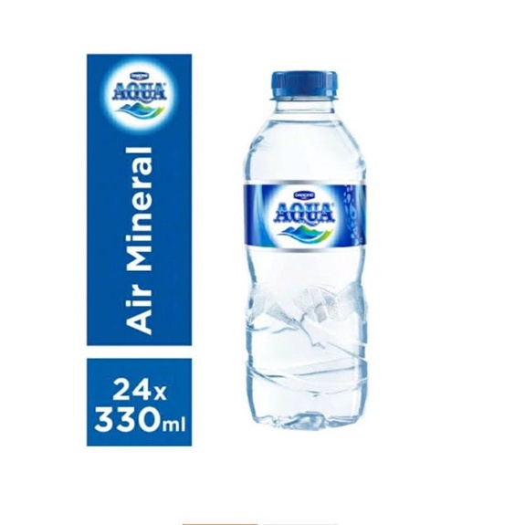 Jual AQUA BOTOL Air Mineral Minum Akua Mini 330 ml 1 Dus ( 24 PCS ) | Shopee Indonesia