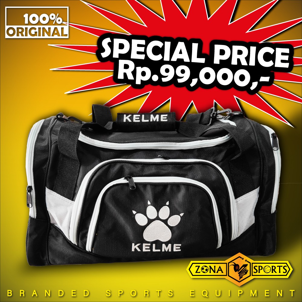 Jual Travel bag Kelme K9 Pro Black - Hitam | Shopee Indonesia
