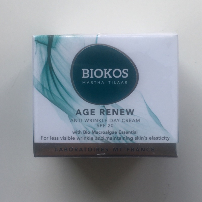 Jual Biokos Age Renew Anti Wrinkle Day Cream SPF 20 | Shopee Indonesia
