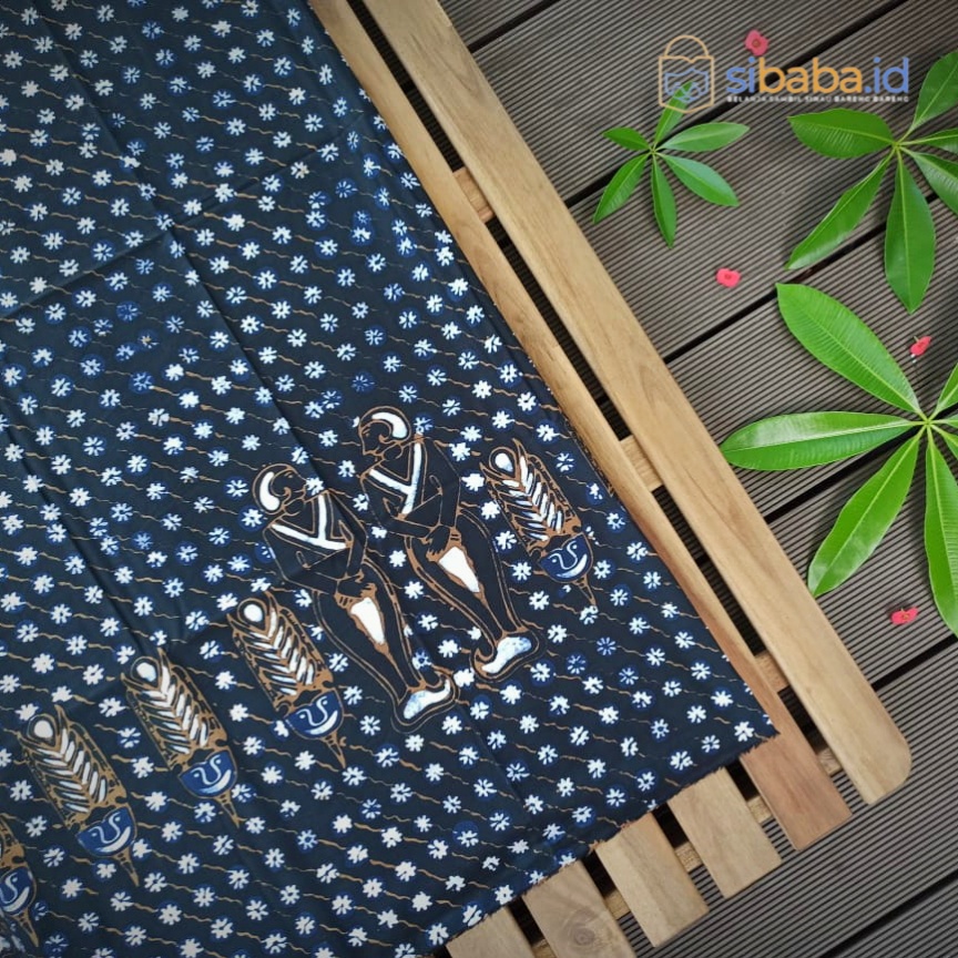 Jual Sibaba.id - Kain Batik Premium Bahan Katun Motif Thengul Bunga ...