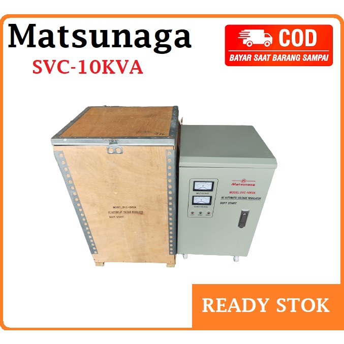 Jual Stabilizer Matsunaga Stavol Stabilizer 10000 Watt 10KVA Penstabil ...