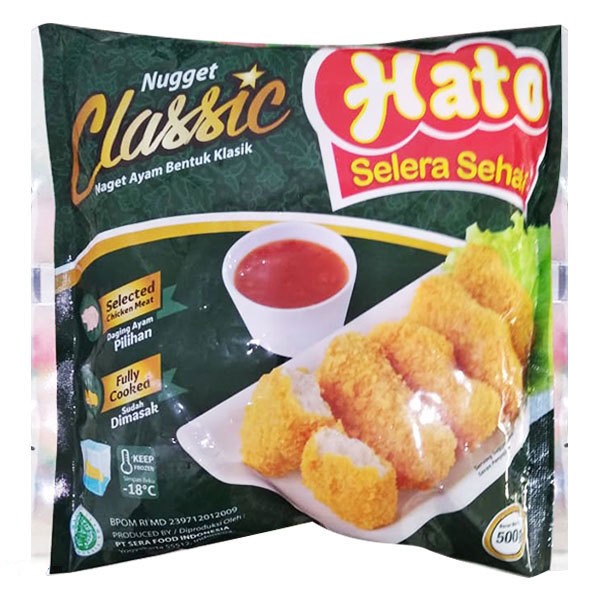 Jual HATO NUGGET CLASSIC 500g | Shopee Indonesia
