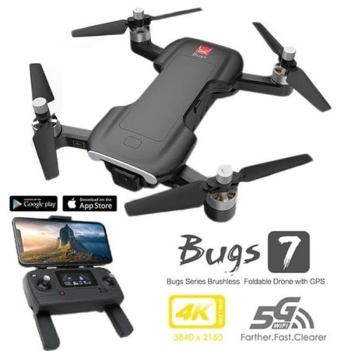 Jual Drone MJX Bugs B7 GPS With 4K WiFi 5G Camera Optical Flow | Shopee Indonesia