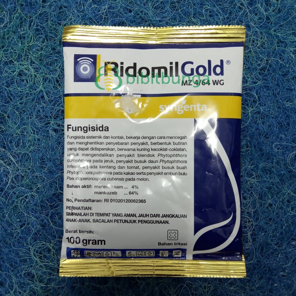 Jual Ridomil Gold MZ 4/64 WG 100 gram Obat Pembasmi Jamur Fungisida ...