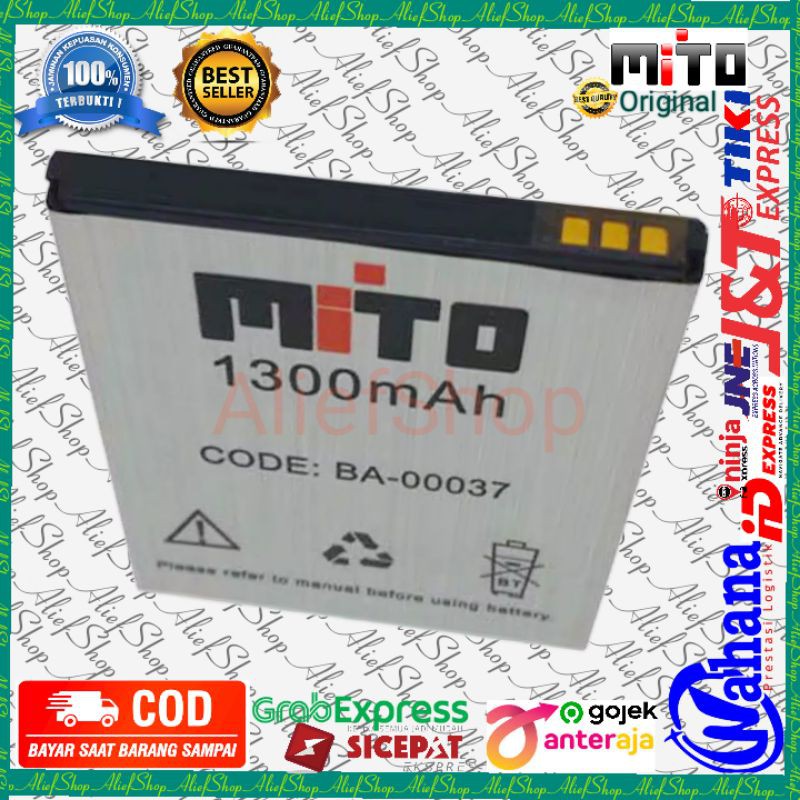 Jual Batrai Mito 929 A222 BA00037 Baterai Batre BA 00037 Original Battery | Shopee Indonesia