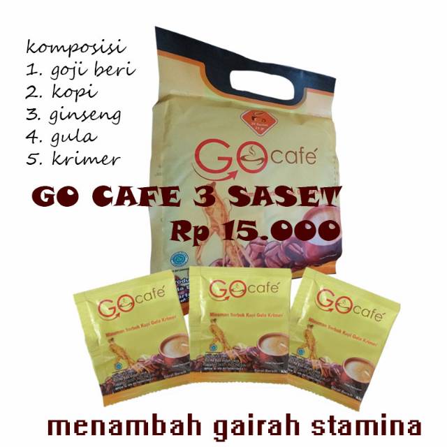 Jual Kopi Stamina dewasa go cafe | Shopee Indonesia