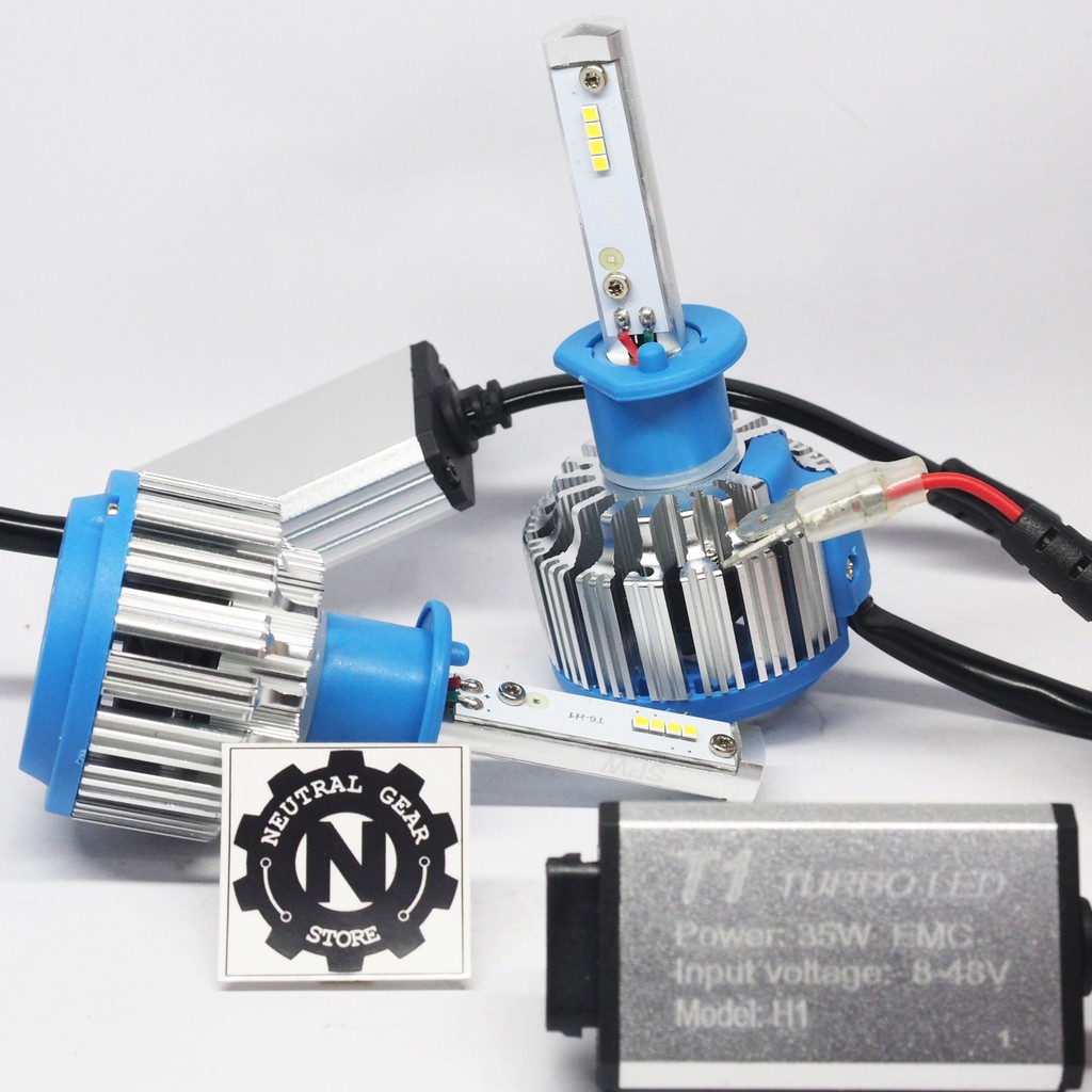 Jual LED H1 TURBO T1 Untuk Projector Projie HID MH1 AES Vahid & Lampu ...