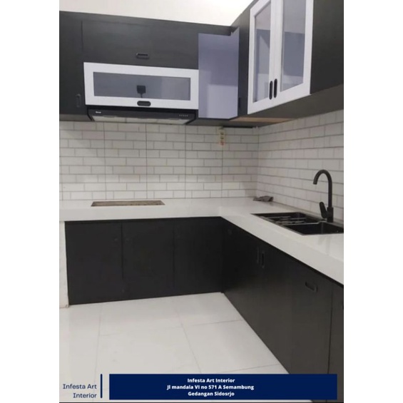 Jual KITCHEN SET MINIMALIS / MULTIPLEK HPL | Shopee Indonesia