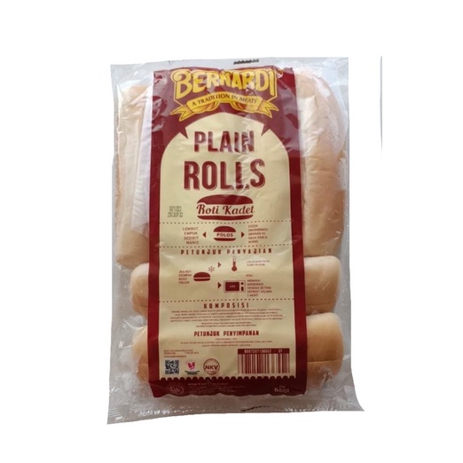 Jual Roti Hotdog Bernardi Horeca 6pcs | Shopee Indonesia