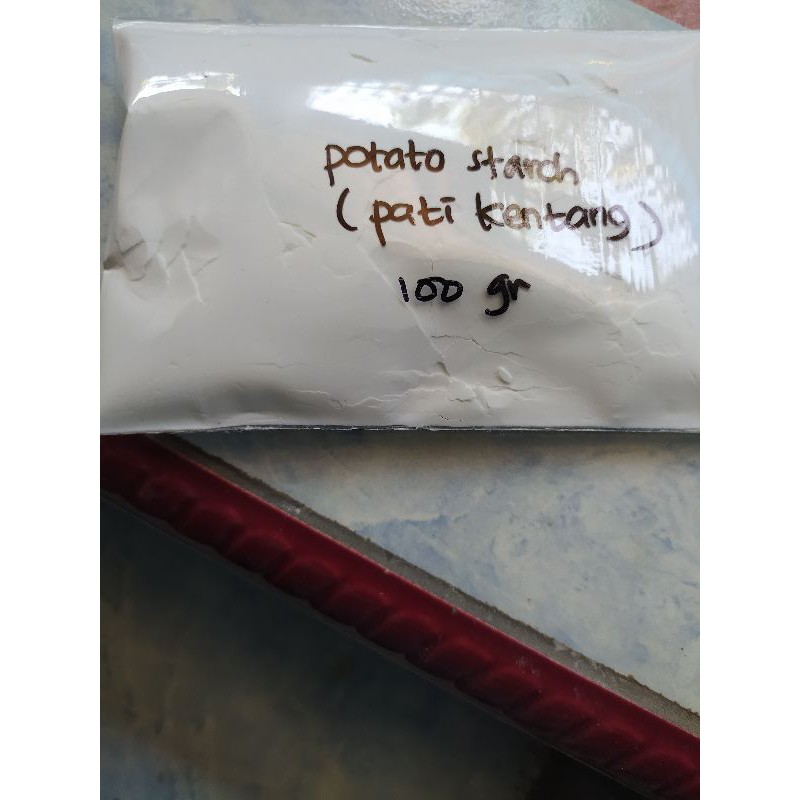 Jual Potato Starch ( Tepung Pati Kentang ) berat 100 gr | Shopee Indonesia