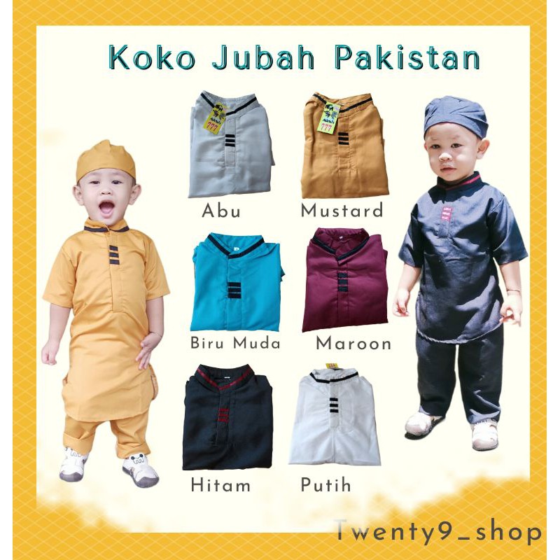 Jual Baju koko Jubah Pakistan | Shopee Indonesia