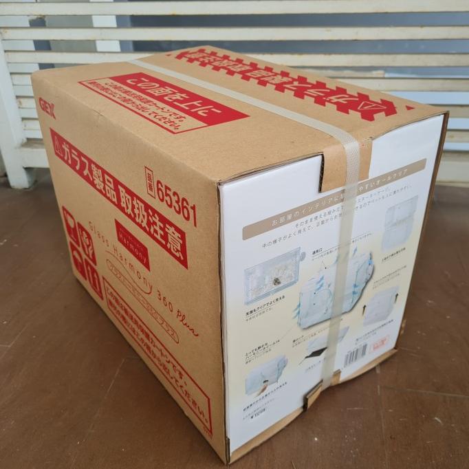 Jual GEX Glass Harmony 360 Plus Premium (kandang hamster) | Shopee Indonesia