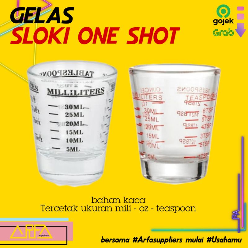 Jual Sloki Espresso One SHOT 30ml | Shopee Indonesia