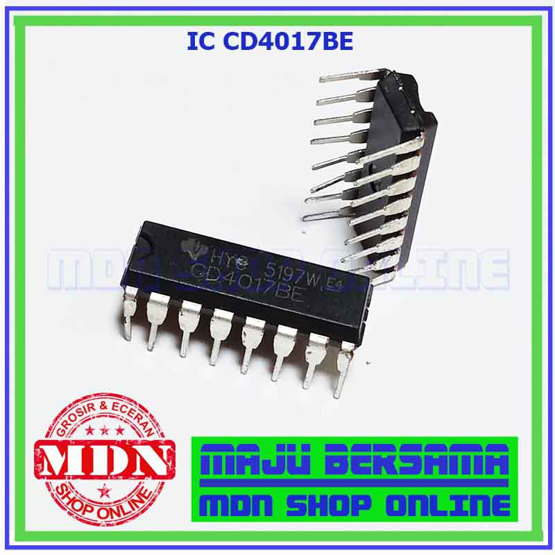 Jual IC CD4017BE - IC 4017 16pin | Shopee Indonesia