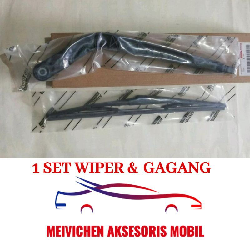 Jual Wiper Arm Belakang ( 1 Set Gagang + Wiper ) AVANZA / VELOZ / XENIA ...