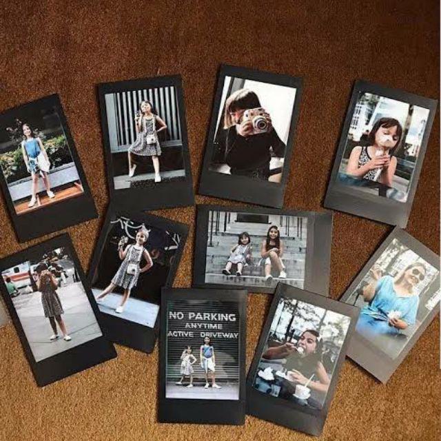 Jual Foto Polaroid ukuran 2R Frame Warna Polos ( Putih, Hitam, Biru ...