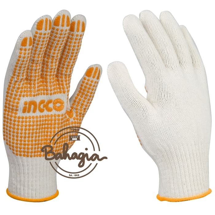 Jual HGVK05 Sarung tangan bintik INGCO | Shopee Indonesia