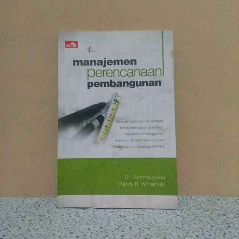 Jual BUKU MANAJEMEN PERENCANAAN PEMBANGUNAN | Shopee Indonesia