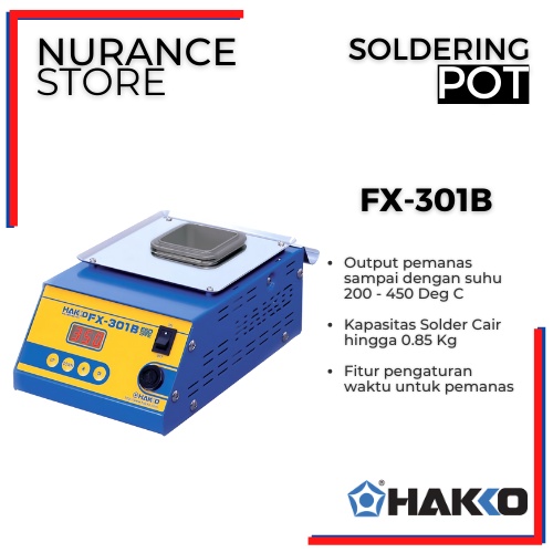 Jual SOLDERING POT HAKKO FX-301B | Shopee Indonesia