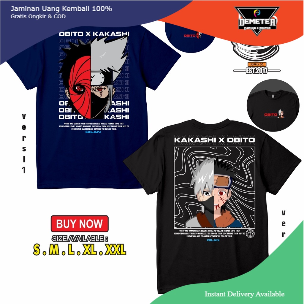 Jual Kaos Baju KAKASHI HATAKE SHARINGAN OBITO UCHIHA Kaos Anime Naruto ... Jual Kaos Baju KAKASHI HATAKE SHARINGAN OBITO UCHIHA Kaos Anime Naruto ...