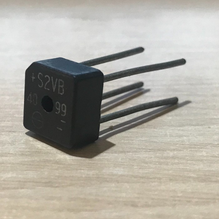 Jual DIODA DIODE BRIDGE S2VB 40 2A 400V 2 AMPERE 400 VOLT HS27 | Shopee ...