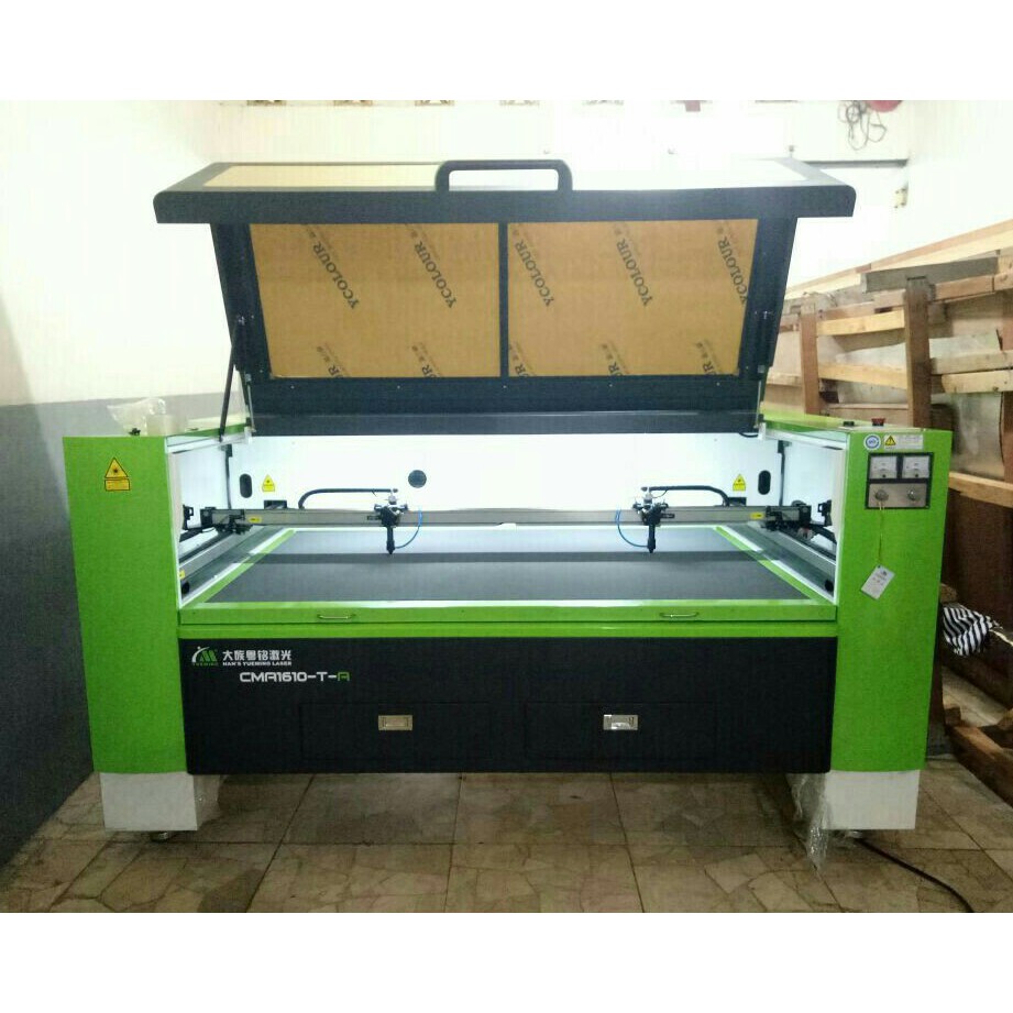 Jual Mesin Laser Cutting Co2 & Engraving CMA 1610 TGX Double Head ...