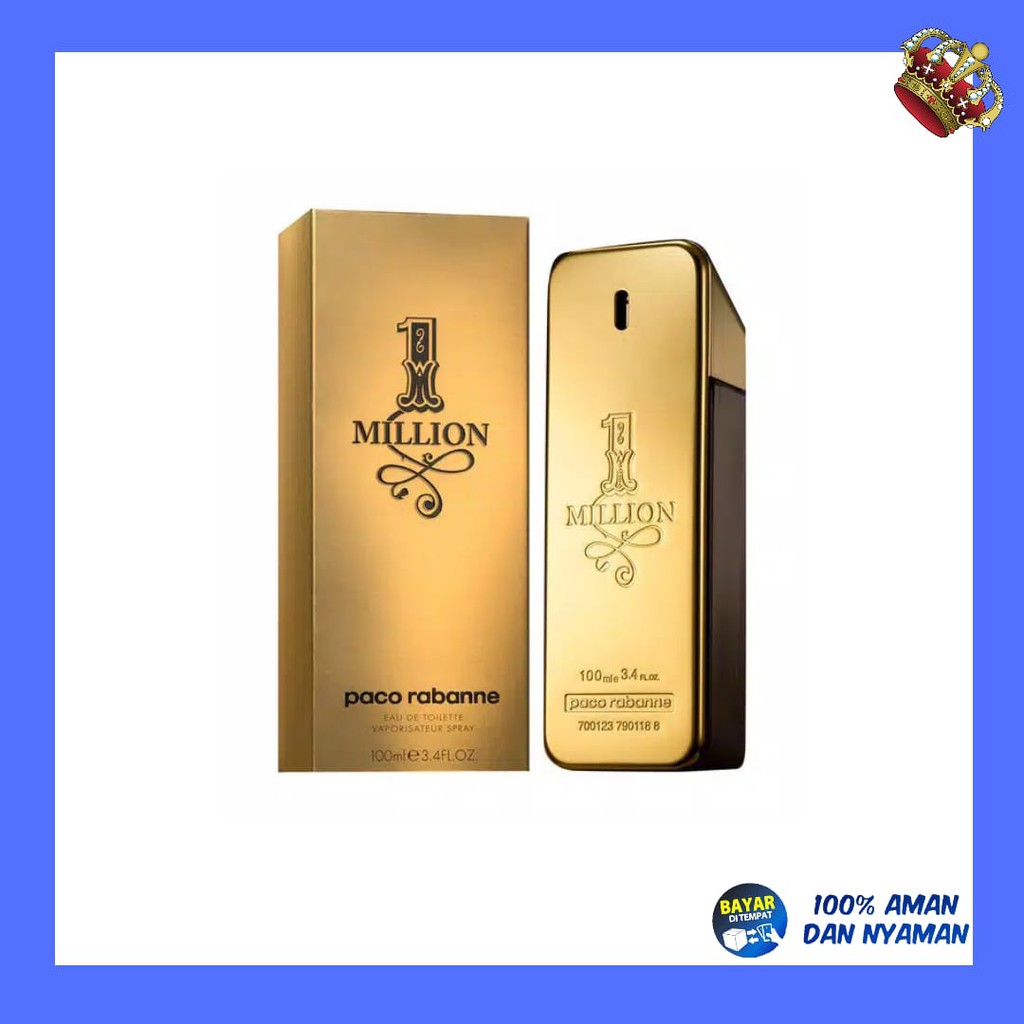 Jual [COD] PARFUM IMPORT 1 MILLION PARFUM PRIA 100ML | Shopee Indonesia