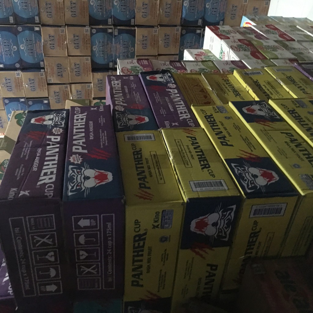 Jual PANTHER ENERGY DRINK MIX FRUIT 1 Dus (24 cup) | Shopee Indonesia