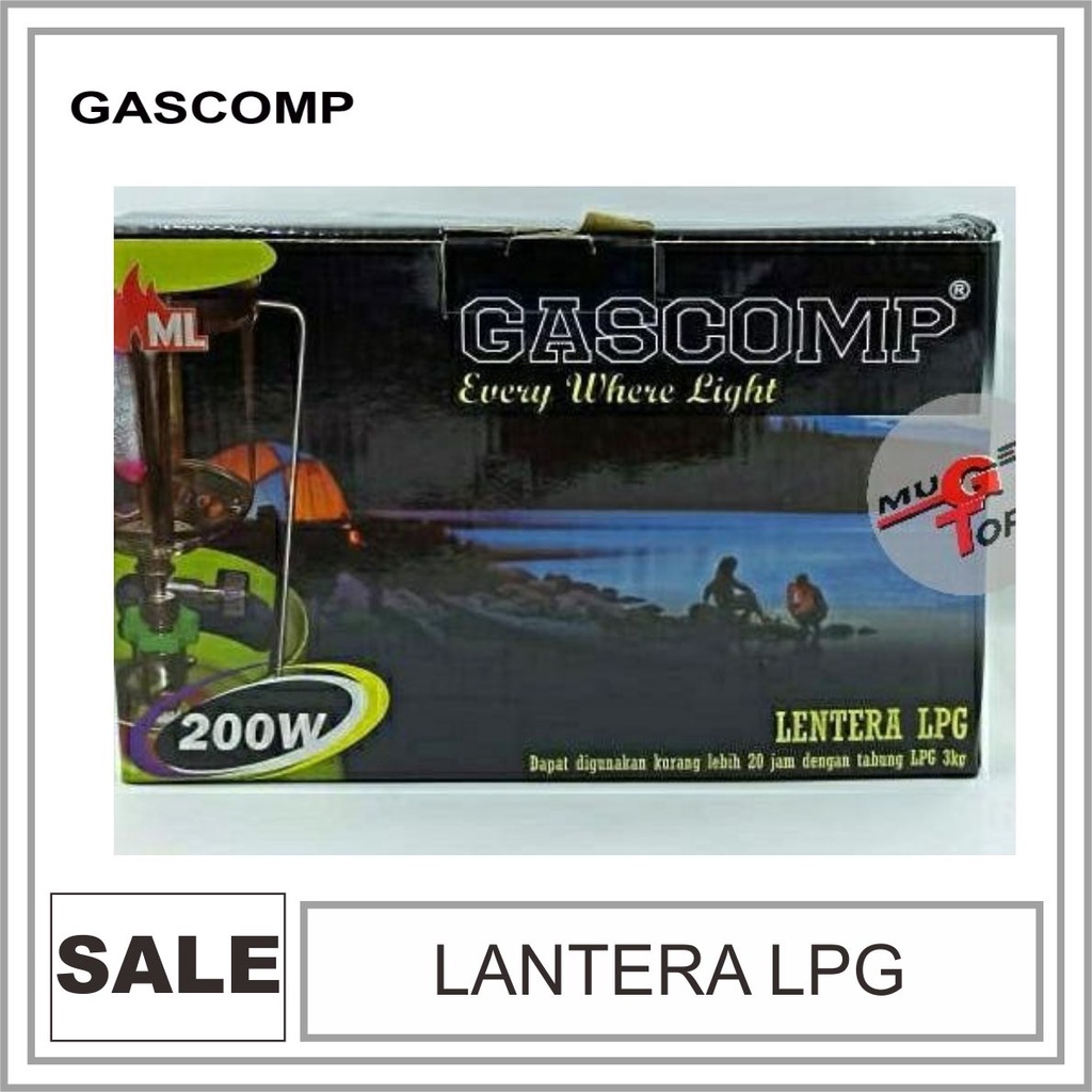 Jual Lampu Gas / Petromak Gas / Lentera Gas / Gaslamp "GASCOMP ...