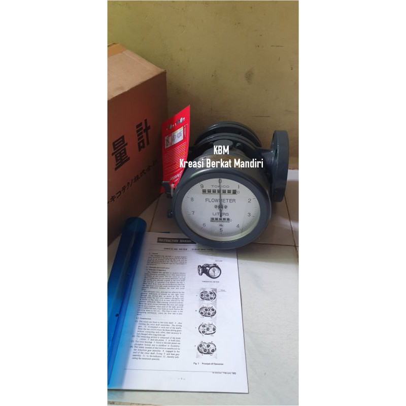 Jual TOKICO 2 inch dn 50mm type FRO0541-04X Reset / Flow meter 2" inch ...