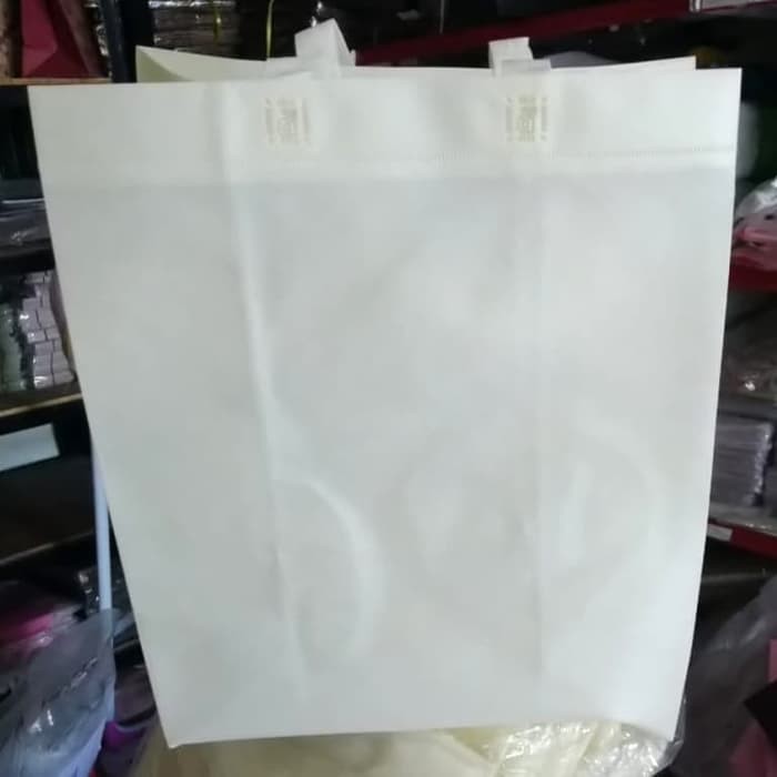 Jual Tas Kain / Tas Sembako / Tas Spunbond Jumbo Uk. 35 x 40 x Tebal 20 ...