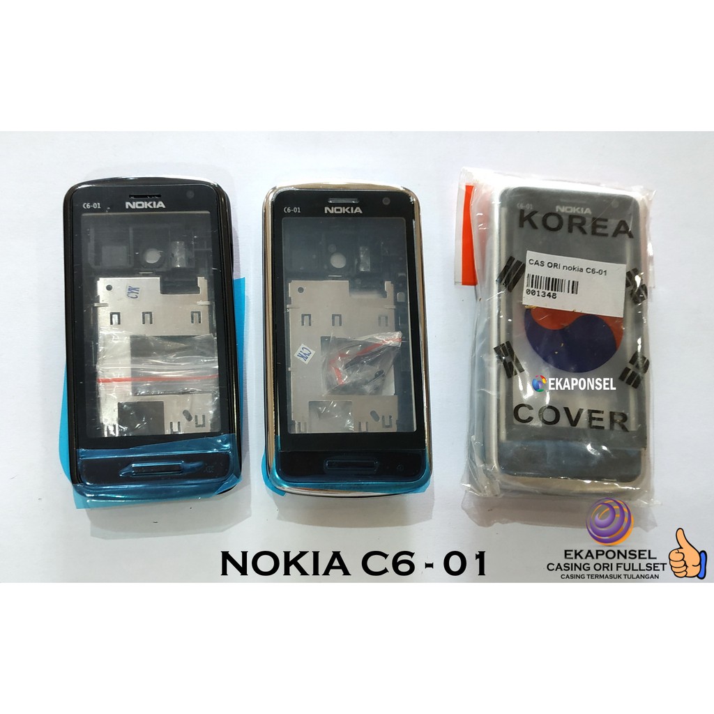Jual NOKIA C6-01 CASING HOUSING FULLSET ORI | Shopee Indonesia