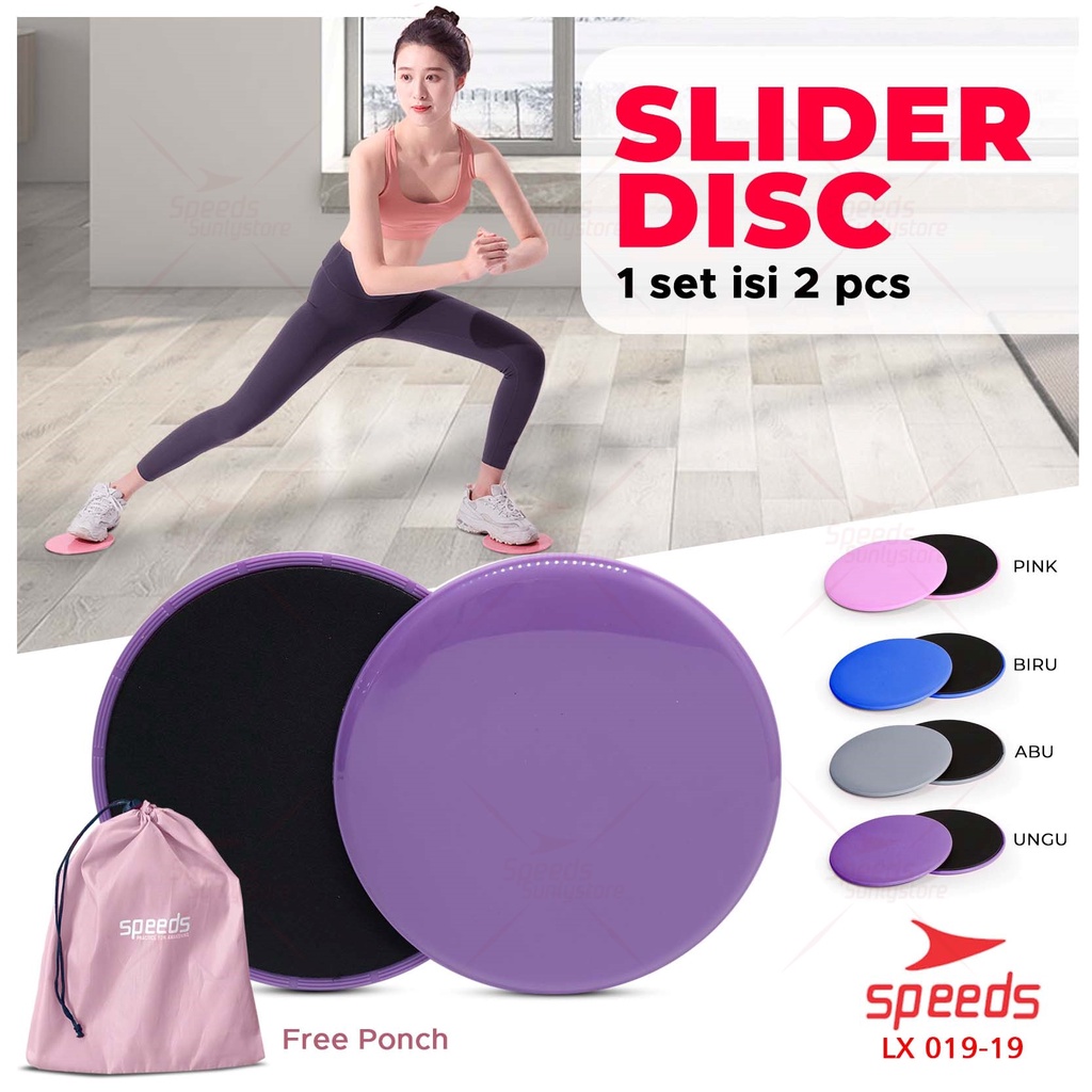 Jual SPEEDS Slider Disc Gliding Disc Slider Plate Fitness Power Slider ...