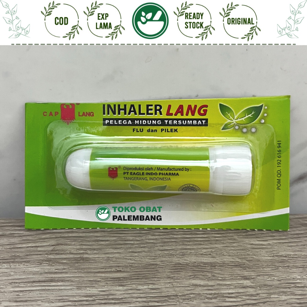 Jual LANG INHALER PELEGA HIDUNG TERSUMBAT INHALER CAP LANG FLU DAN PILEK | Shopee Indonesia