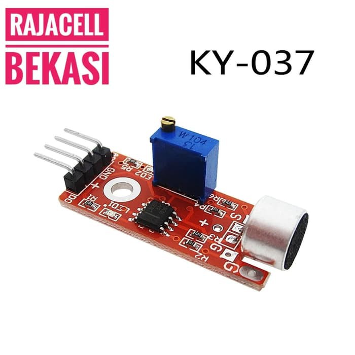 Jual Microphone Sensor for Arduino Mic Audio Sensor Digital & Analog ...
