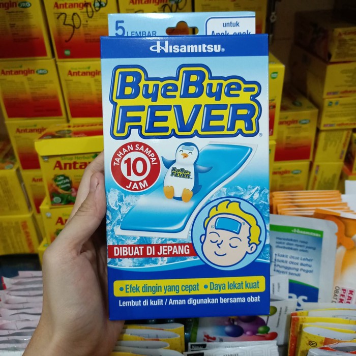 Jual Bye Bye-Fever Anak Box isi 10 Lembar | Shopee Indonesia