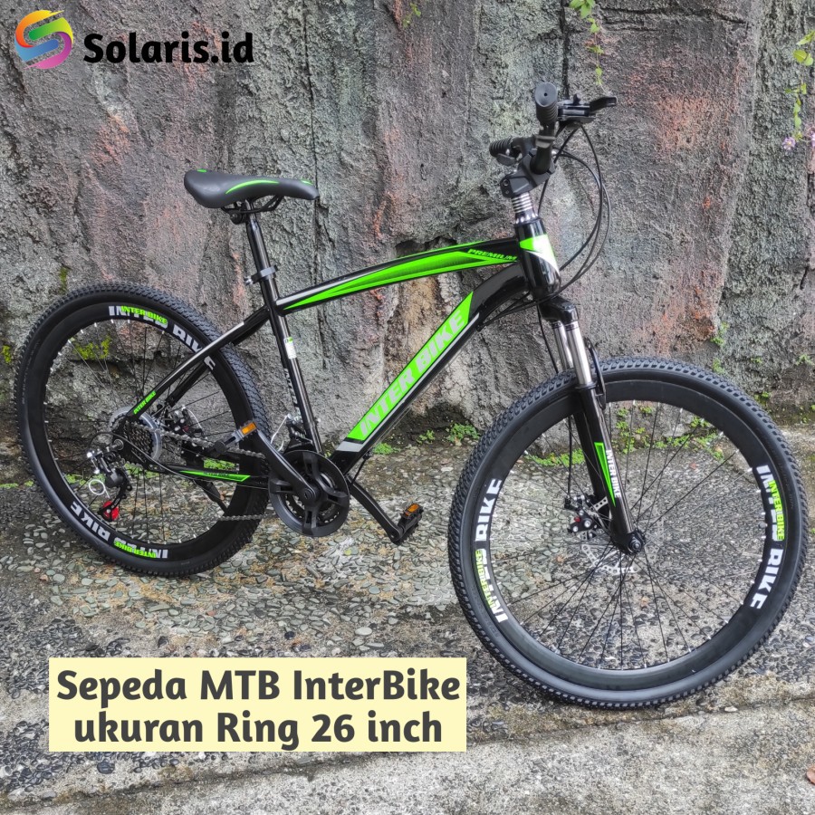 Jual Sepeda Gunung MTB 26 inch Inter Bike | Shopee Indonesia