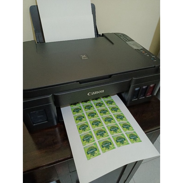 Jual NO CUTTING!! Jasa Print Sticker A4 bisa untuk Logo Toko dsb stiker ...