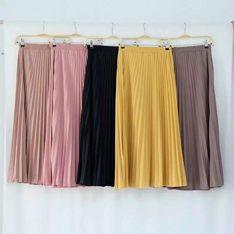 Jual ROK PLISKET PREMIUM BY AURA | Shopee Indonesia