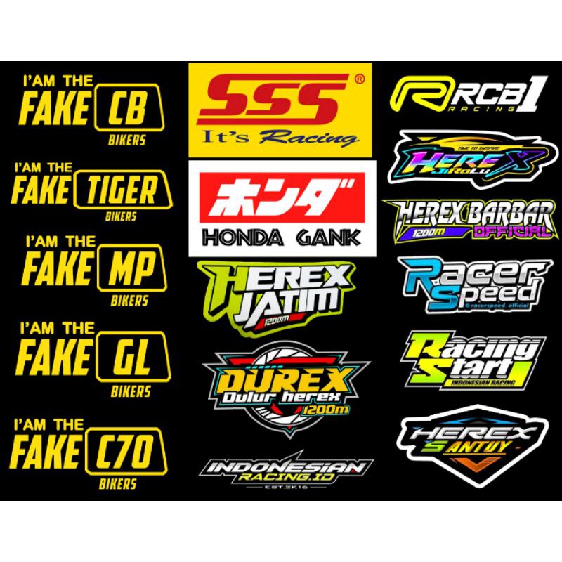Jual sticker pack herex isi 17 pcs | Shopee Indonesia