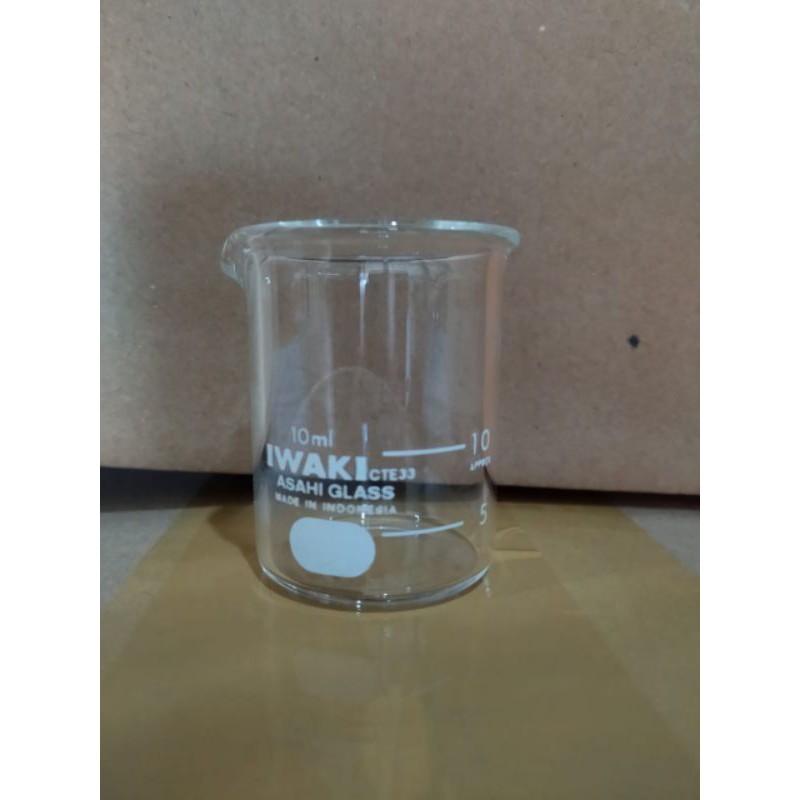 Jual beaker glass 10 ml IWAKI | Shopee Indonesia