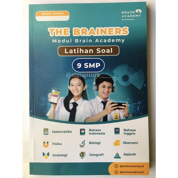 Jual MODUL BIMBEL BRAIN ACADEMY KELAS 9 [PRELOVED] | Shopee Indonesia