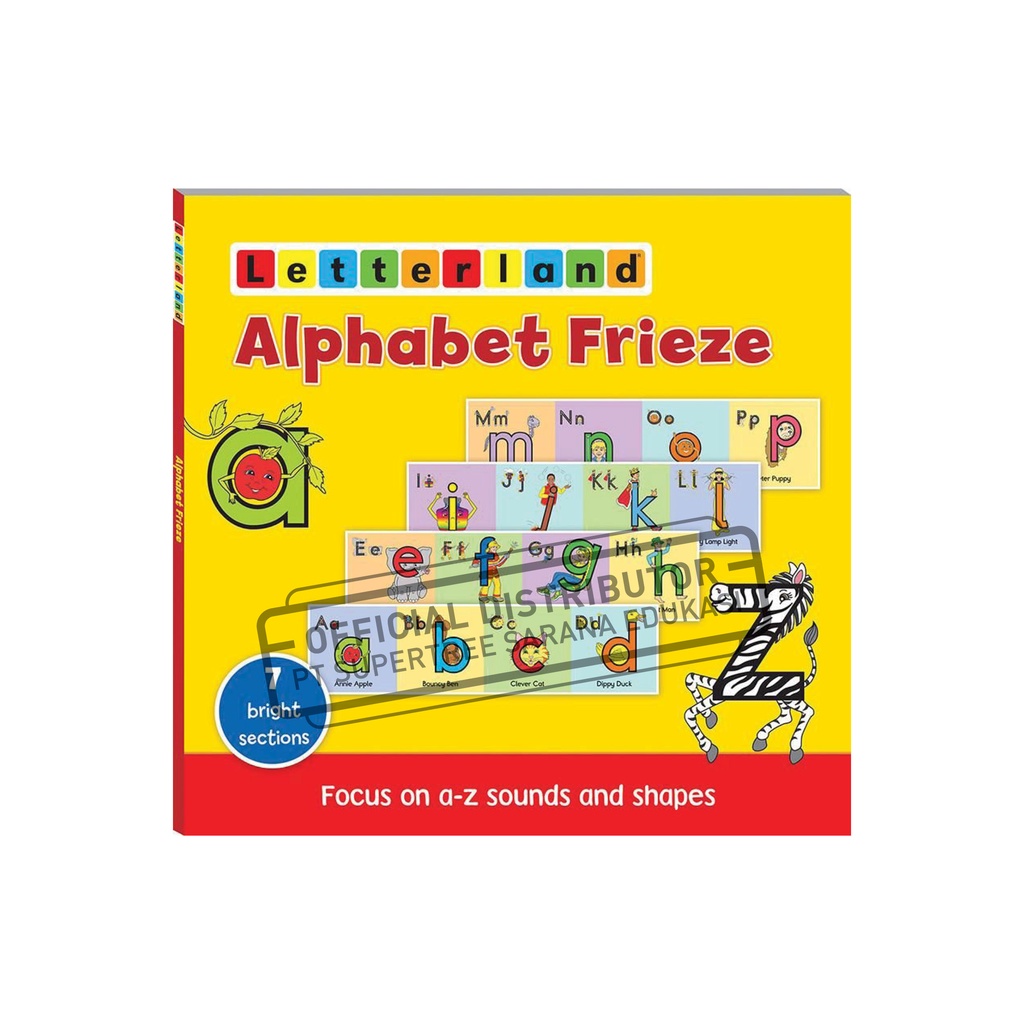 Jual Letterland Alphabet Frieze | Shopee Indonesia