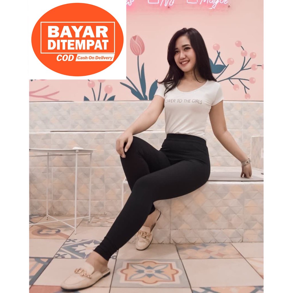 Jual LEGGING POLOS MUSLIMAH SYARI SUPER NYAMAN / LEGGING PREMIUM POLOS ...