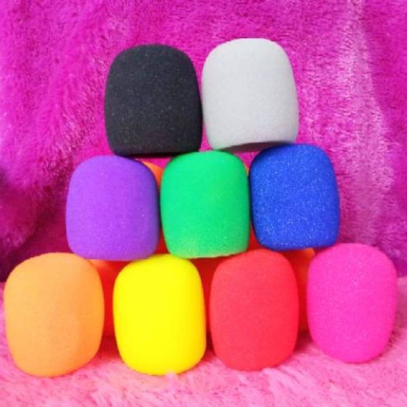 Jual Mic Busa Pelindung Sarung Cover Kepala Microphone Mic Busa Spon ...