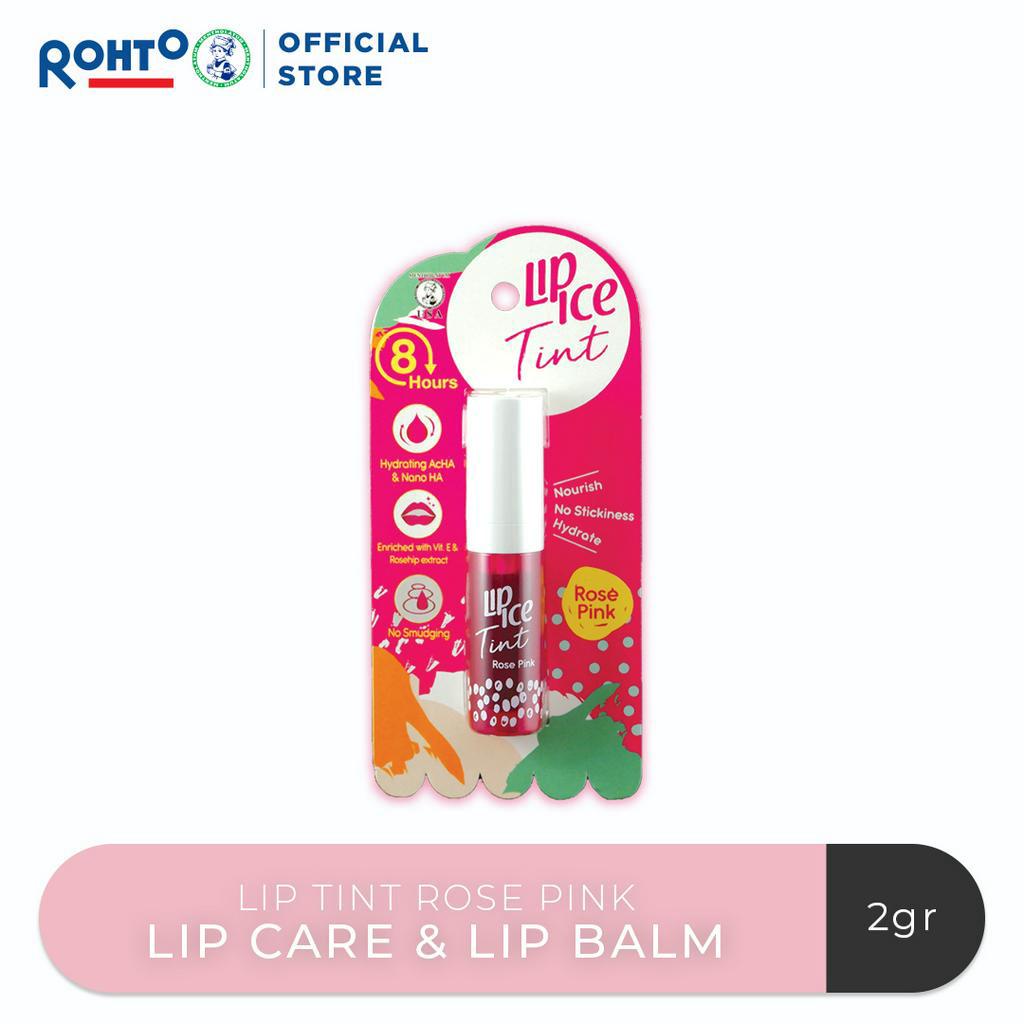 Jual Lip Ice Tint Rose Pink - 2gr (Hydrating, Nourishing, Long lasting ...